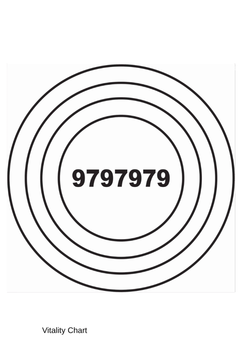 The High Vitality Chart: Cosmic Energy in Your Hands